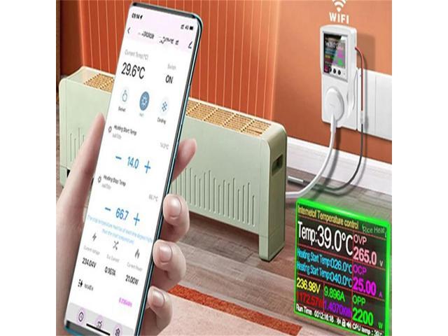 Click here for FOR Smart Home Wifi Socket AC Voltmeter Thermostat... prices