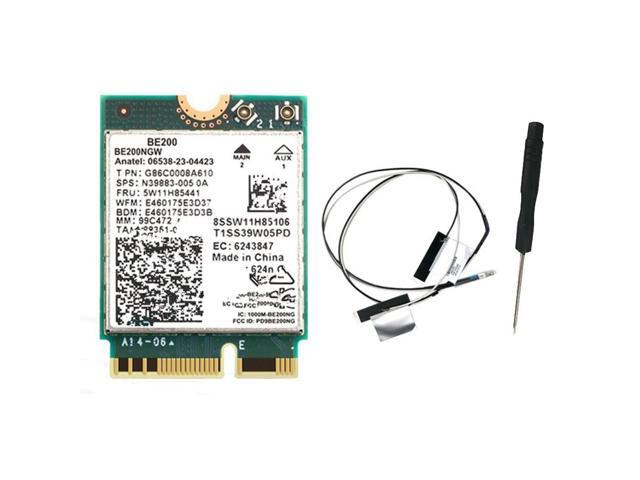 Click here for FOR WIFI 7 BE200 BE200NGW WiFi Card+2PCS BT 5.4 80... prices