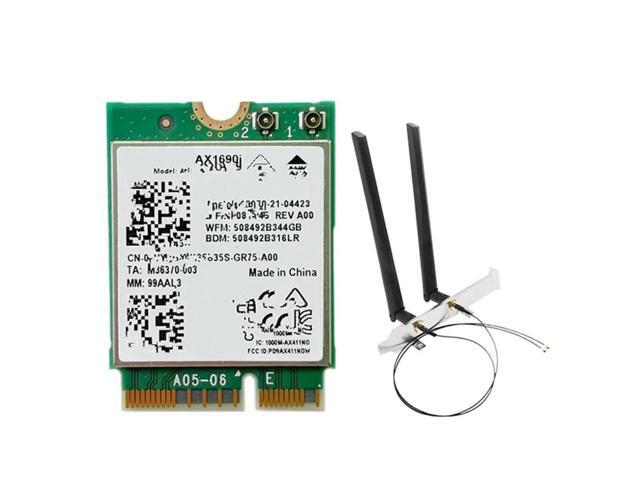 Click here for FOR AX1690I WiFi Card with 2X8DB AX411 Wi-Fi 6E Sp... prices