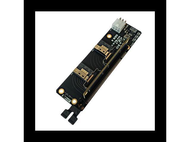 Click here for FOR Gen4 2 Ports 8I X2 To PCIE 4.0 X16 Slot Adapte... prices
