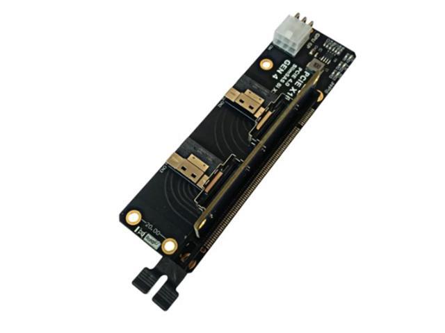Click here for FOR Gen4 2 Ports 8I X2 To PCIE 4.0 X16 Slot Adapte... prices