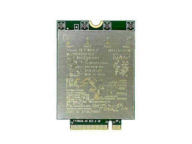 Click here for FOR T77W968 for DW5821E Cat16 GNSS 5G WWAN Card Mo... prices