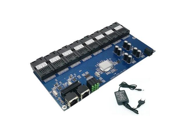 Click here for FOR Gigabit Fiber Optical Switch 8 SC 2 1000M RJ45... prices