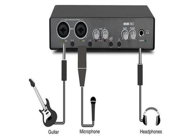 Click here for FOR Audio Interface Sound Card 24-Bit/192KHz AD Co... prices