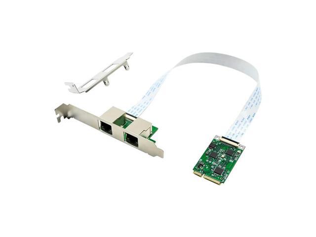 Click here for FOR MiniPCIE Dual RJ45 Port 2.5G Gigabit Ethernet... prices