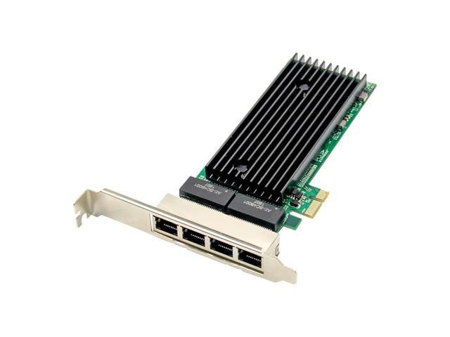 Click here for FOR PCI-E 4 Port RJ45 Server 1X PCIe X1 82576 10/1... prices