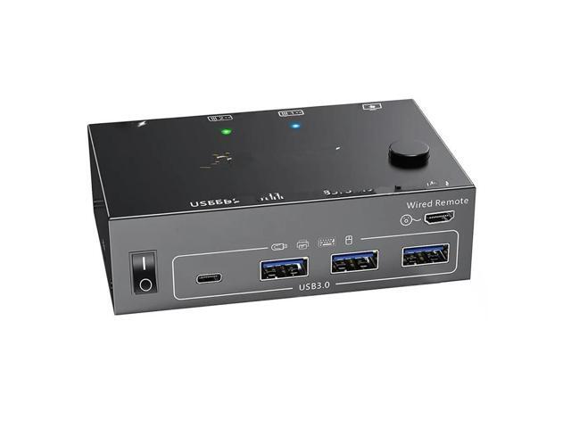Click here for FOR 8K HDMI-Compatible KVM Switch 2 Monitors 2 Com... prices