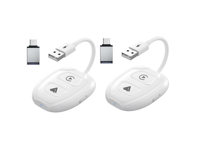 Click here for FOR 2PCS 2 In 1 Adapter For Auto Dongle For Wired... prices