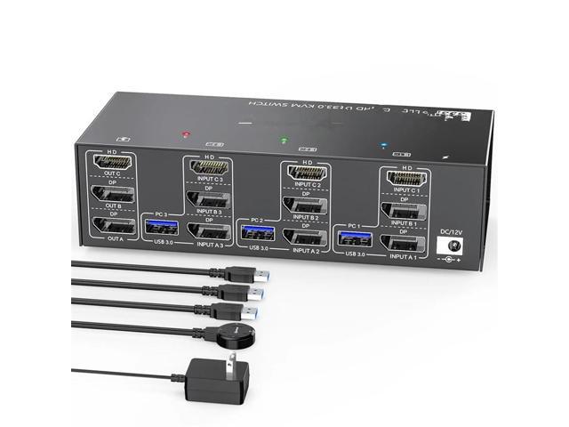 Click here for FOR 2 HDMI-Compatible USB 3.0 KVM Switch 8K@60Hz 4... prices