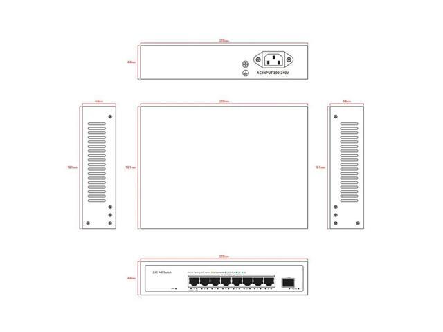 Click here for FOR 2.5GbE POE Switch 9 Port 2.5G Network Switch 8... prices