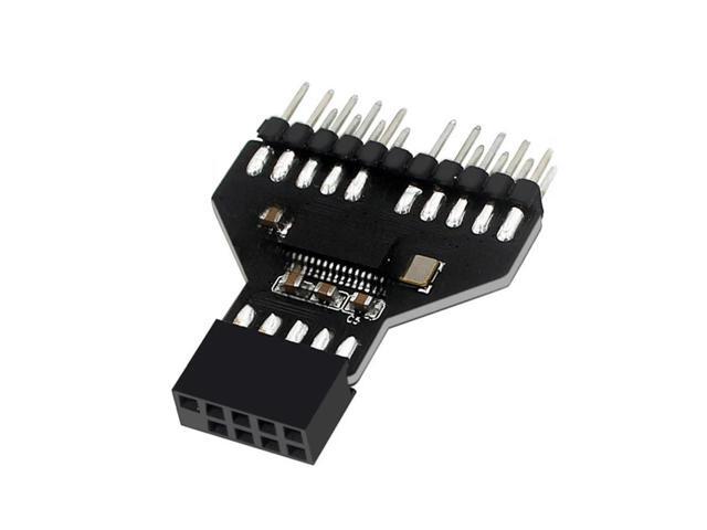 Click here for FOR 2Pcs/lot Motherboard USB2.0 9Pin Interface Hea... prices