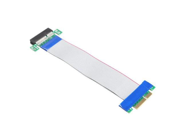 Click here for FOR PCI-E 4X Card Flex Extension Cable Ribbon Adap... prices