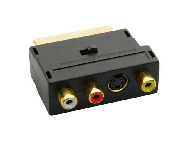 Click here for FOR RCA to Scart Adapter For Video DVD Recorder TV... prices