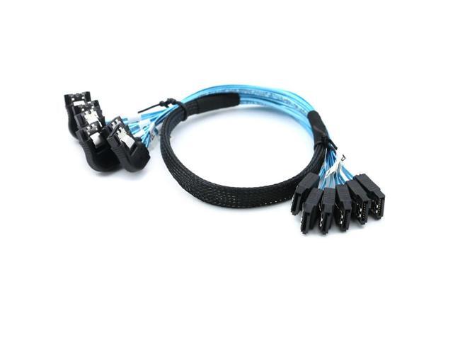 Click here for FOR SAS4.0 6 SATA to 6 SATA 7Pin Female Right Angl... prices