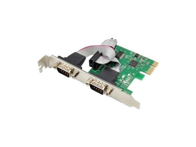 Click here for FOR PCIe To 2 Port DB9 RS232 Serial adapter card 2... prices