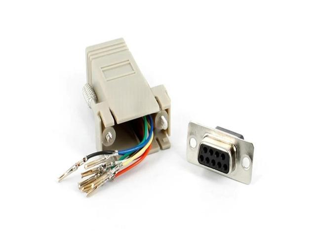 Click here for FOR RS232 DB9 Female to RJ45 Female con tor Adapte... prices