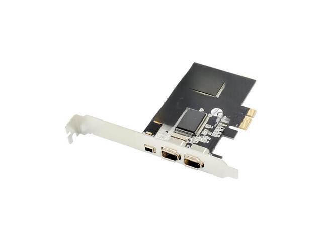 Click here for FOR PCI-E 1x to IEEE 3 PORTS 1394 Pcie Firewire Co... prices