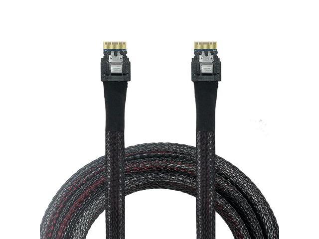 Click here for FOR Slim SAS SFF-8654 4i To SFF 8654 4i 12G 24G Hi... prices