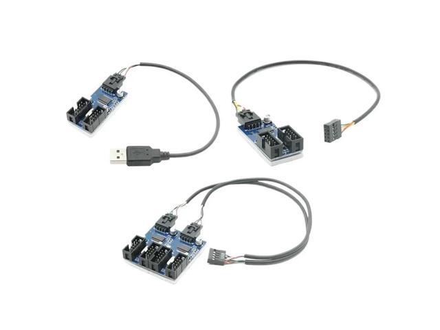 Click here for FOR Motherboard 9-pin USB head multiplier 1 to 2 p... prices