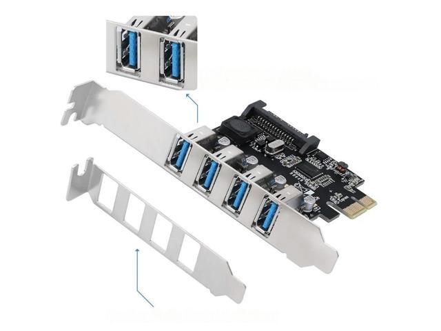 Click here for FOR 4 Ports USB 3.0 to PCI Express Expansion Card... prices