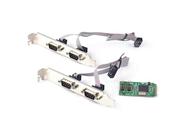 Click here for FOR Mini PCIe to Serial RS-232 port DB9 Adapter 4... prices