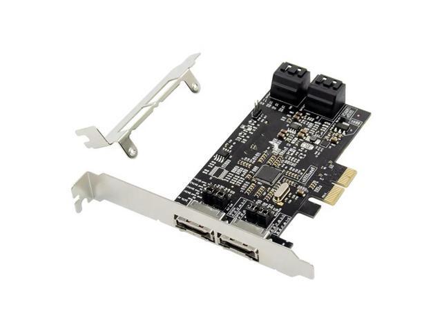 Click here for FOR PCIe To 4 Port SATA III 6G +2 Port esata Contr... prices