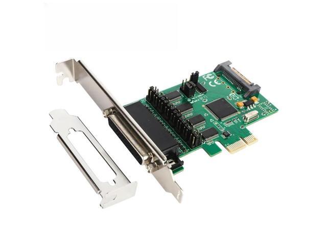 Click here for FOR 4 DB-9 serial rs232 ports pcie controller card... prices