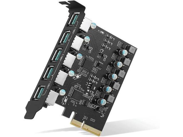 Click here for FOR USB 3.2 Card 5 Port Gen2 20Gpbs PCIe X4 TYPEA... prices