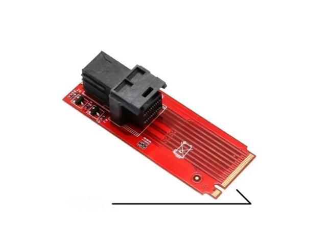 Click here for FOR U.2 SFF-8639 to M.2 M Key NVMe adapter card Mi... prices