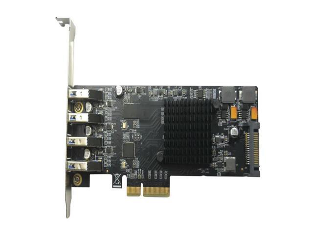 Click here for FOR PCIe 3.0 x4 to 4 Ports USB3.2 Gen1 Gen2 Type-A... prices