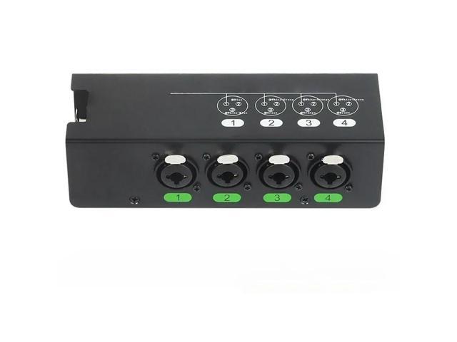 Click here for FOR 1Pcs 4-Channel 6.5 + 3-Pin XLR Audio/DMX Over... prices