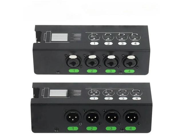 Click here for FOR 1Pair 4-Channel 6.5 + 3-Pin XLR Audio/DMX Over... prices