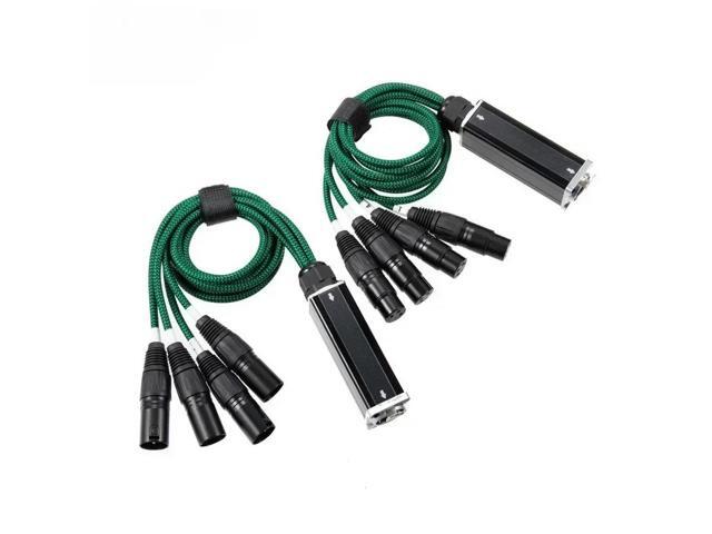Click here for FOR 1Pair male+female RJ45 To XLR Audio Cable DMX... prices