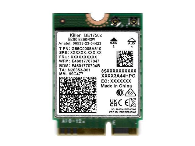 Click here for BE1750x Latest Killer Wi-Fi Card Wi-Fi 7 Tri Band... prices