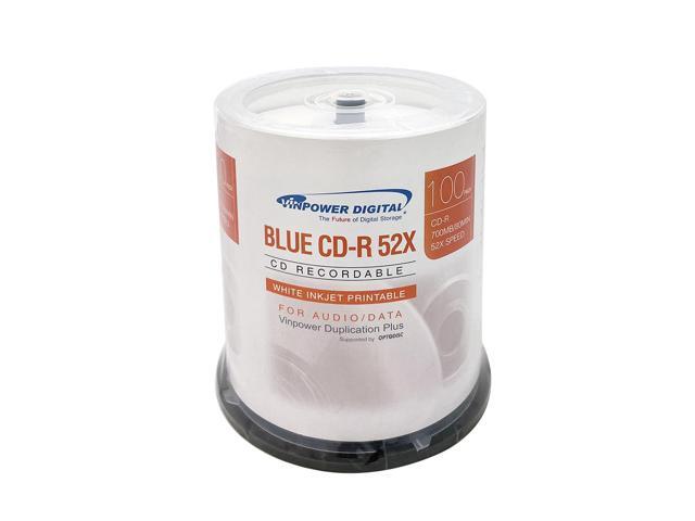 Click here for Vinpower Digital Blue AZO CD-R 700MB 52X White Ink... prices