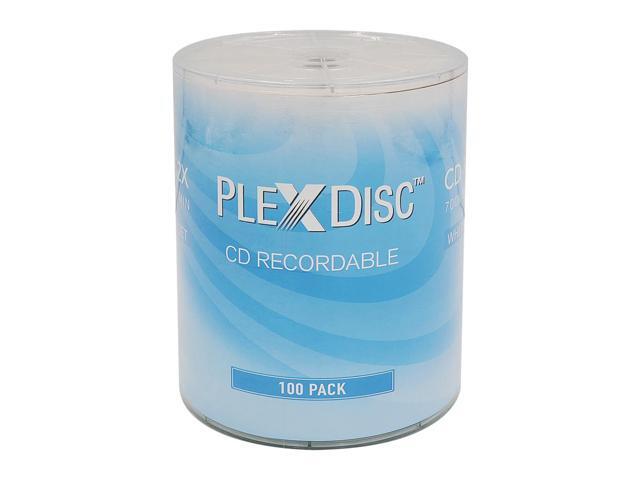 Click here for PlexDisc CD-R 700MB 52X White Inkjet Hub Printable... prices