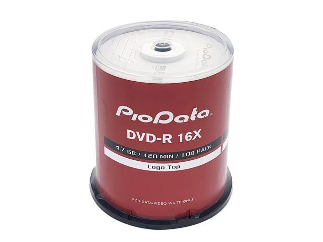 Click here for Piodata DVD-R 4.7GB 16X Logo Top Blank Media - 100... prices