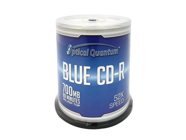 Click here for Optical Quantum Blue AZO CD-R 700MB 52X Shiny Silv... prices