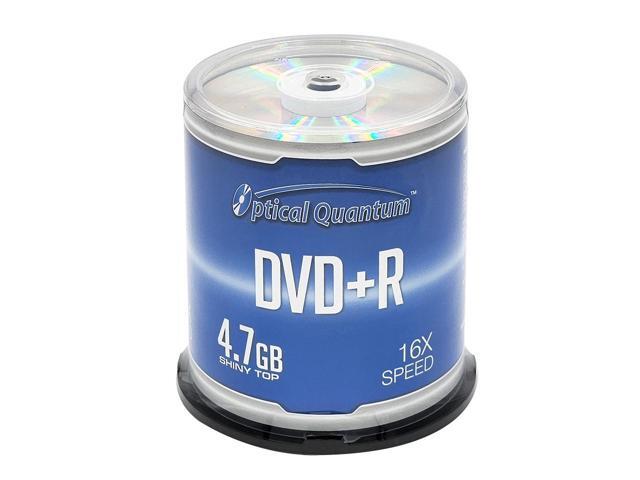 Click here for Optical Quantum 16X 4.7 GB DVD+R Blank Media Silve... prices