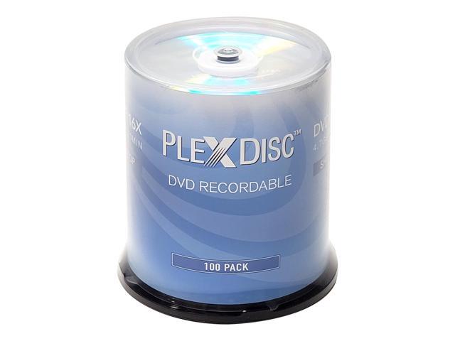 Click here for PlexDisc DVD-R 4.7GB 16x Recordable Media Silver T... prices