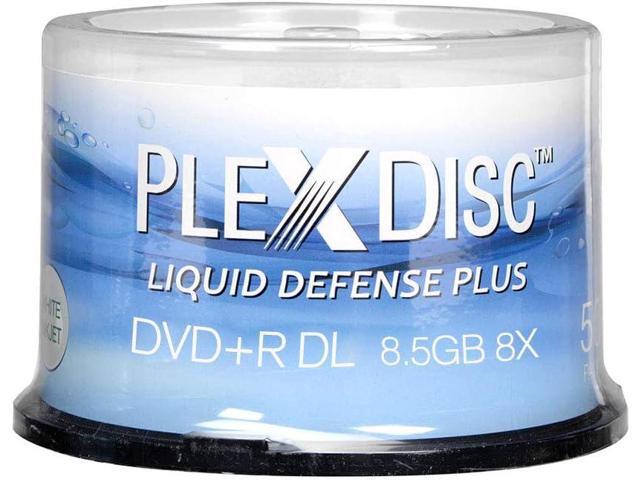 Click here for PlexDisc 8X 8.5GB DVD+R DL Water Resistant Glossy... prices
