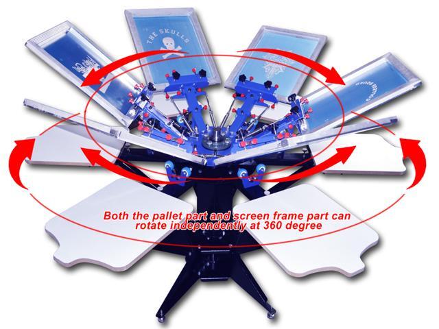 Click here for Intsupermai 6 Color Screen Printing Machine 6 Stat... prices