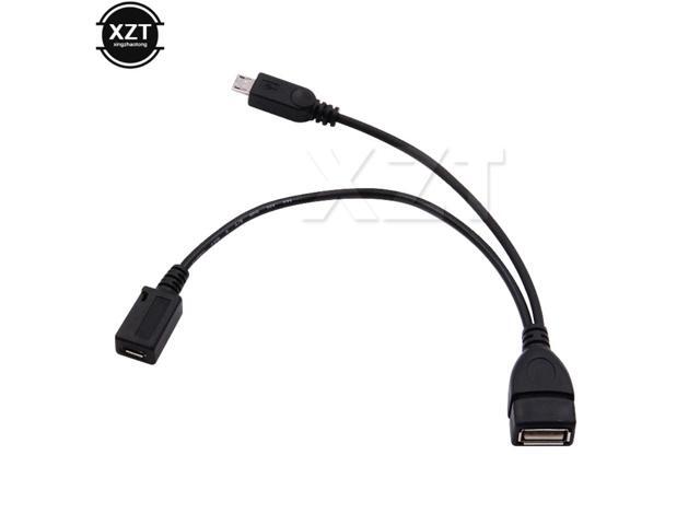 Click here for 1 in 2 OTG Micro USB Host Power Y Splitter USB Ada... prices