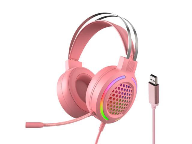 Click here for Wired Headset Gaming Headset Colorful RGB Light He... prices