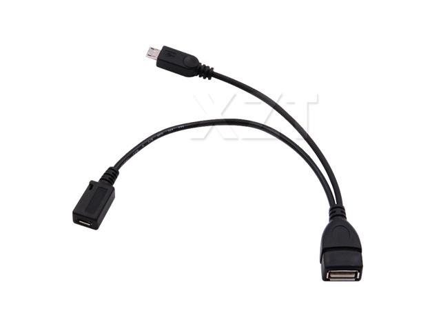 Click here for est 1 in 2 OTG Micro USB Host Power Y Splitter USB... prices