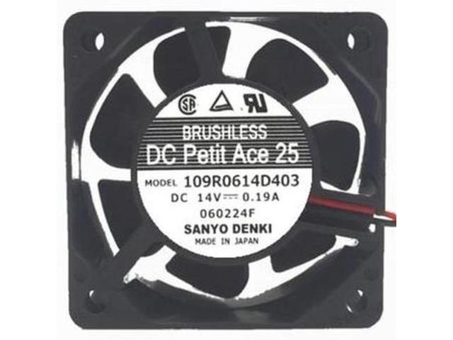 Click here for 109R0614D403 DC 14V 0.19A 60x60x25mm Server Coolin... prices