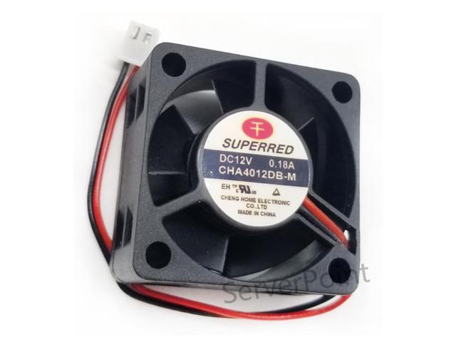 Click here for CHA4012DB-M 4cm DC 12V 0.18A 40*40*20mm 2 Wires Co... prices