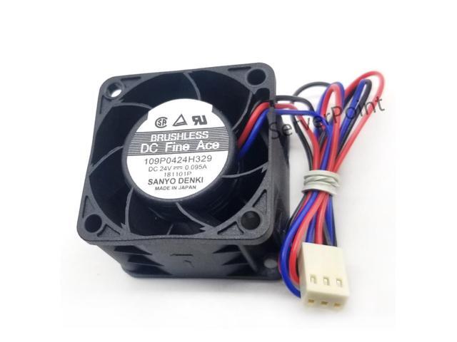 Click here for For Denki 109P0424H329 Server Square Fan DC 24V 0.... prices