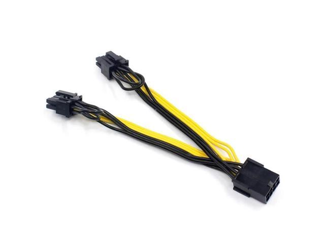Click here for FOR CPU 8Pin To 2-Port Pcie 8Pin Dual PCI-E 6+2Pin... prices