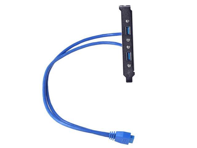 Click here for FOR 20-Pin To USB 3.0 Dual Port Cable Header Exten... prices